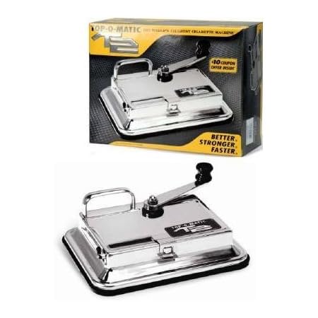 Amazon.com: New Top-O-Matic Cigarette Rolling Machine : Health & Household
