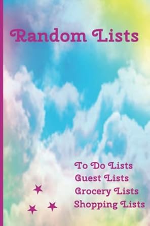 Amazon.com: Random Lists: B, S L: Books