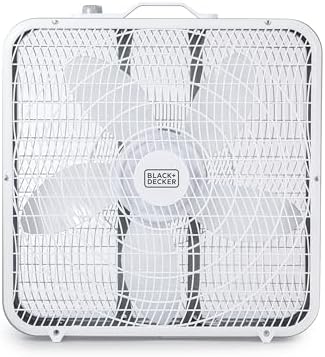 Amazon.com: Holmes HBF2001DP-BM 20-Inch Box Fan,Black : Home & Kitchen