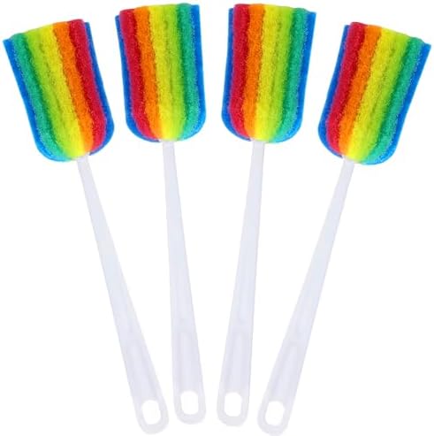 Amazon.com: 4 Pcs Bottle Brush Sponge, Cup Water Bottle Sponge Brush ...