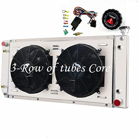 Amazon.com: ALLOYWORKS CU369 Radiator Compatible with 1967-1972 Chevy GMC C/K Series C10 C20 C30 ...