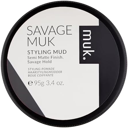 Amazon.com : MUK. Savage Hair Styling Mud for Medium to Coarse Hair ...