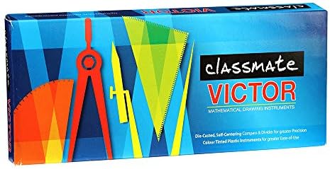 OMEGA GEO Geometry Compass Box For Students I Mathematical Drawing ...