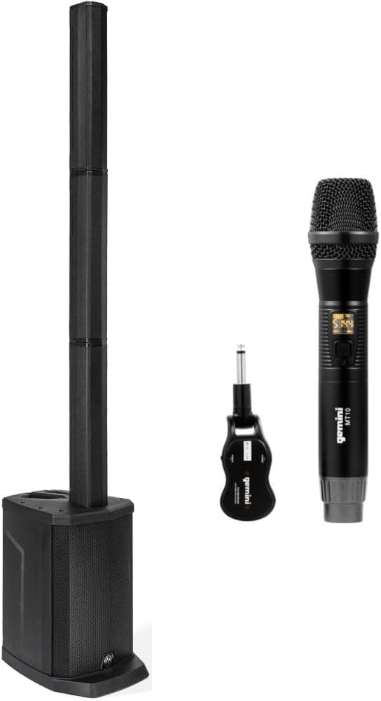 Amazon.com: Gemini Sound WPX-2000 Active Column Line Array Speaker ...