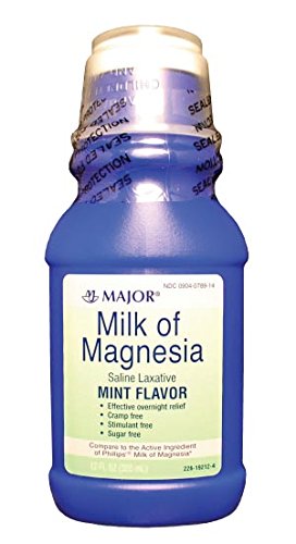 Amazon.com: Major Pharmaceuticals 2671 Milk of Magnesia : Health ...