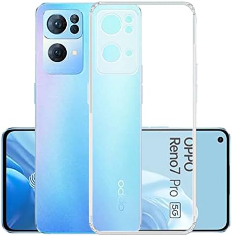 YOFO Back Cover for Oppo Reno 7 Pro (5G) (Flexible|Silicone|Transparent ...