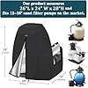 Amazon.com : TORUTA Heavy-Duty Waterproof 600D Oxford Sand Filter Pump ...