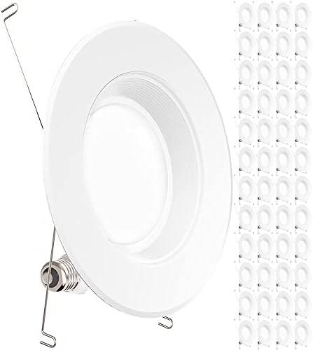 Sunco Lighting 96 Pack Retrofit LED Recessed Lighting 6 Inch, 6000K ...