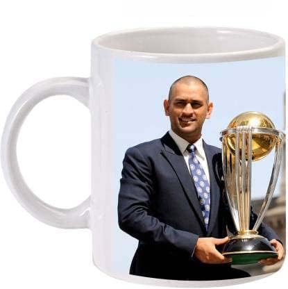 Buy Ms-Dhoni-With-Icc-World-Cup-2011 Coffee Mug’’ Gift for Friend ...
