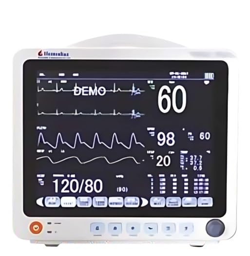 Hemodiaz Dr Diaz 5 MultiPara Patient Monitor PM 12B WITH Touch Machine ...