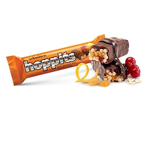 Hoppits Dark chocolate (Granola & Fruit, 40G X 4Units) : Amazon.in ...