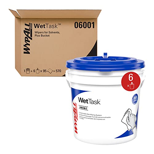 Snapklik.com : Kimberly-Clark 06001 White KIMTECH WETTASK Wipers For ...