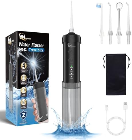 Amazon.com: JNGOODS Mini Portable Water Flosser Oral Irrigator Water ...