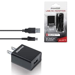 Amazon.com: dreamGEAR USB AC Adapter For your New 3DS XL and 3DS XL ...