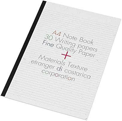 Amazon | etranger（エトランジェ）ノート BASISシリーズ （まとめ買い） A4ノート 60ページ 5冊セット 6mm罫線 B罫 ベイシスシリーズ A4 0001-NB-A4 ...