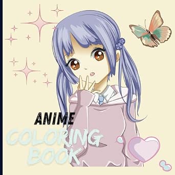 Amazon.com: Color My Anime Crew: A Cute and Magical Anime Characters to ...