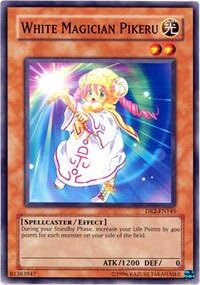 Amazon.com: YU-GI-OH! - White Magician Pikeru (DR2-EN145) - Dark ...