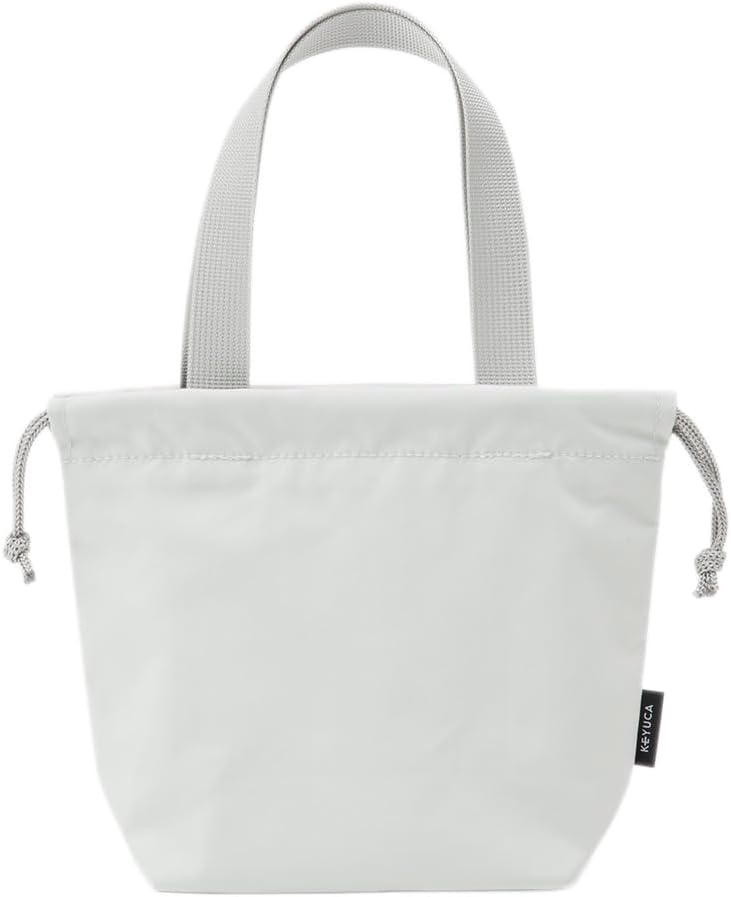 Amazon | [ケユカ] KEYUCA 持ち手付保冷ミニ巾着 オフホワイト | ケユカ | ランチバッグ・ランチ巾着・ランチベルト 通販