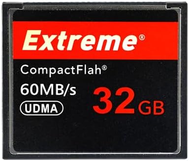 Extreme 32GB Compact Flash Memory Card, High Speed CF Card UDMA Speed ...