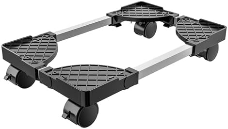 Qcdou Mobile CPU Stand, Adjustable Computer Case Holder, Computer Tower ...