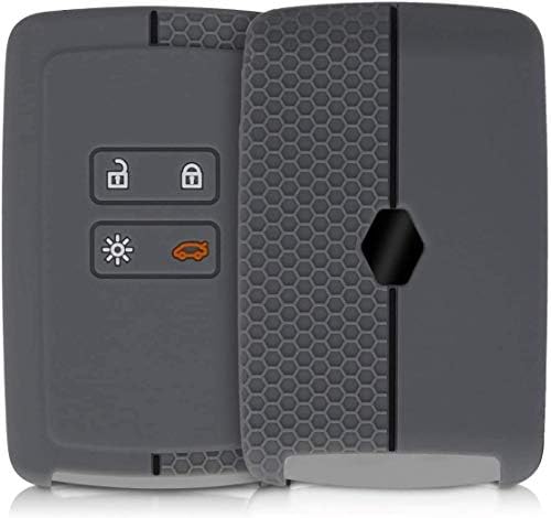 KEYKART ® Silicone Key Cover for Renault Kiger Triber Smart Card (Grey ...