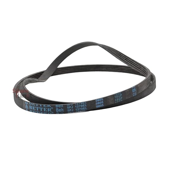 Spareplanet Washing Machine Belt 5PJ 1270 EL Compatible with Front Load ...