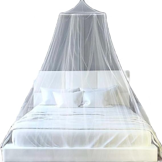 Meera Enterprise Mosquito Net for Hanging Double Bed | King Size ...