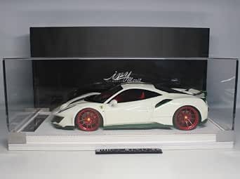 Amazon | Glow in the Dark！白！世界限定！IM 1/18 フェラーリ Ferrari 488 Pista ...