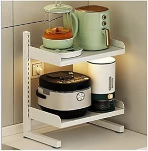 Amazon.com: Microwave Oven Rack Kitchen Countertop Storage Rack ...