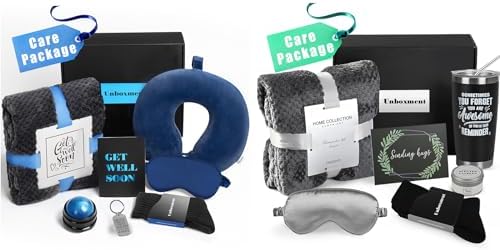 Amazon.com: UNBOXMENT Get Well Soon Gifts for Men, Care Package for Men ...