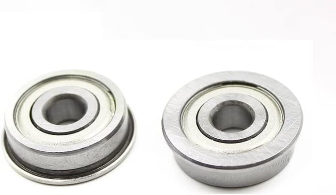 F688ZZ Flange Ball Bearings 8x16x5 mm Double Shielded Flanged Deep ...