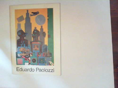 Amazon.com: Eduardo Paolozzi: Paolozzi, Eduardo; Et Al: Books