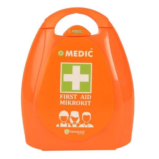 TECHNOSPILL First Aid Kit MEDIC MIKROKIT Plastic First Aid Kit With ...
