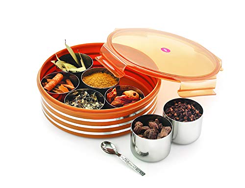 Buy Liza Industries Masala Box for Kitchen/Spices Dabba/Container ...
