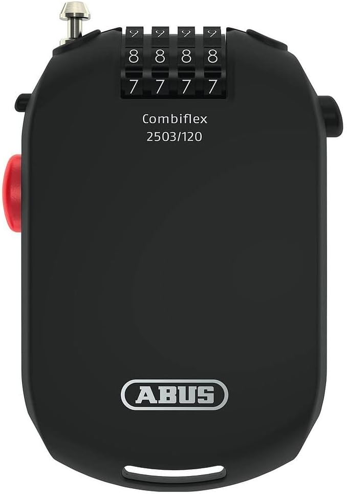 ABUS Combiflex 2503 cable lock, 72501 Black : ABUS: Amazon.co.uk ...