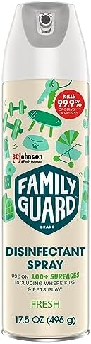Amazon.com: FamilyGuard Disinfectant Spray Aerosol, Antibacterial ...