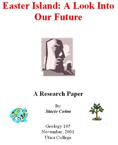 Amazon.com: Easter Island: A Look Into Our Future eBook : Colon, Stacie ...