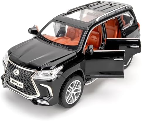 Amazon.com: Guarsiliymi 1:24 Compatible for Lexus LX570 Model Cars, Die ...