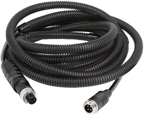Amazon.com: DALLUX Backup Camera Cable 4PIN Video Power Aviation ...