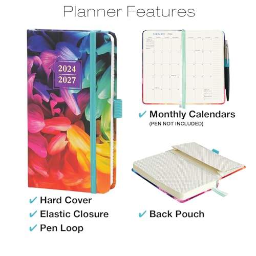Snapklik.com : 4-Year Calendar Planner - 2024-2027 - Pocket Sized - 5 ...