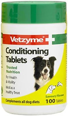 Vetzyme Conditioning Tablets x 100 90g - Bulk Deal of 6x : Amazon.co.uk ...