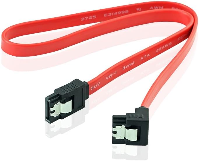 Amazon.co.jp: SATA ケーブル （L型） Sata3 ケーブル 30cm セット 6 Gbps対応 ラッチ付き SSDとHDD増設 Sata3 シリアル ATA3 ケーブル ...