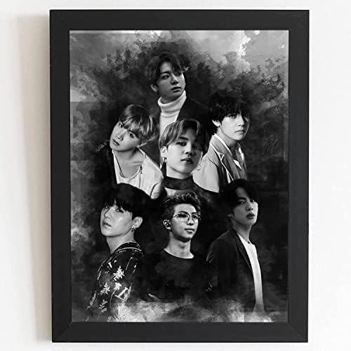 Chaka Chaundh - Suitable BTS Boy Army Framed Poster - BTS Army Glass ...
