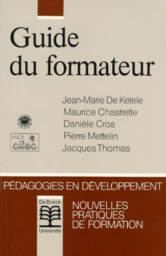 Amazon.fr - Guide du formateur - Jean-Marie De Ketele, Maurice ...