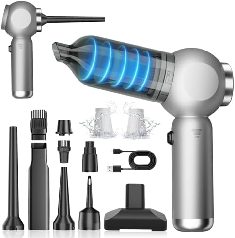 Amazon.com: HOMIGIFTY Airifypro 6 in 1 Car Vacuum Portable Cordless ...