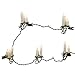 Amazon.com: Kurt Adler 15-Light Triple Candle Light Set, 30-inch Length ...