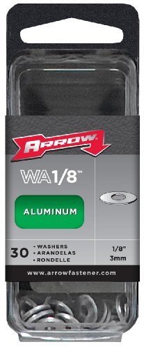 Amazon.com: Arrow Fastener WA1/8 Aluminum Washers, 1/8-Inch (Pack of 4) : Industrial & Scientific