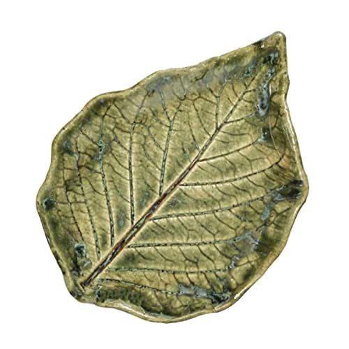 Amazon.com: Small Leaf Tea Bag Rest, Spoon Rest, Ring Dish, Handmade ...