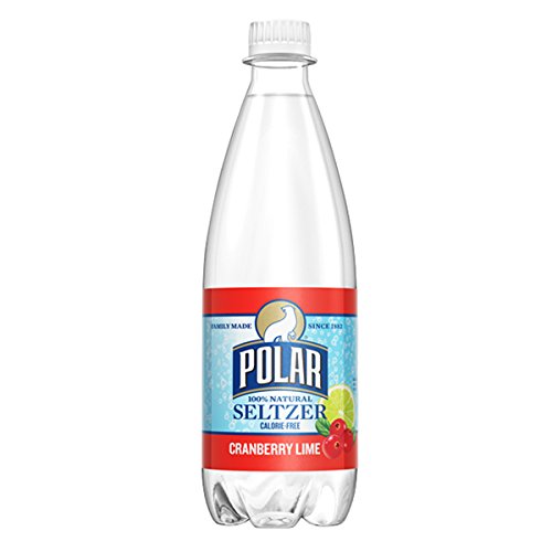Amazon.com : Polar Cranberry Lime Seltzer 20 oz Plastic Bottles - Pack ...