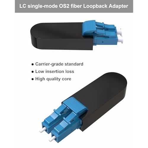 Snapklik.com : VANDESAIL 2 Pack Single Mode LC/UPC Fiber Optic Loopback ...